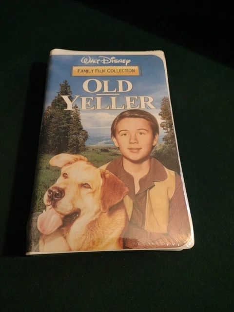 OLD YELLER (VHS, 1996) Walt Disney Family Film Collection 4113 Factory ...