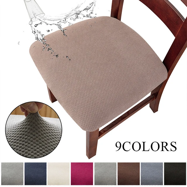 CHAISE SALLE À Manger Housse Jacquard Étui Extensible Siège Coussin ...