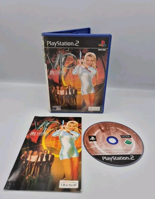 VIP STARRING PAMELA Anderson PS2 Game Sony Playstation Complete ...