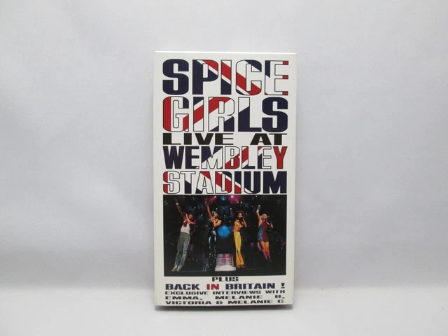 SPICE GIRLS - Live At Wembley Stadium (1998 VHS) VG $7.97 - PicClick CA