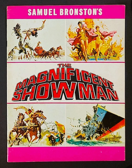THE MAGNIFICENT SHOWMAN Film Brochure 1964 £25.00 - PicClick UK