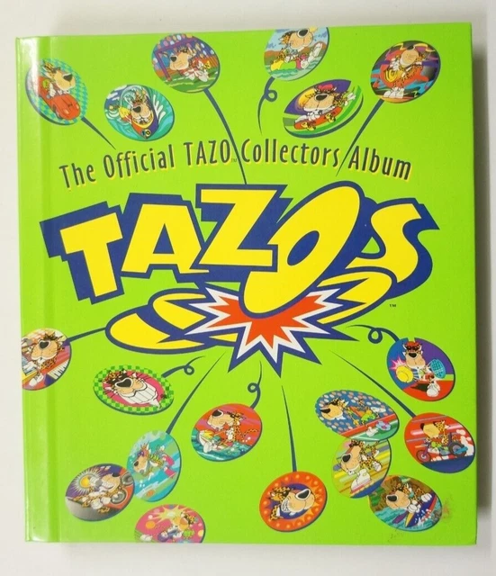 OFFICIAL TAZO ALBUM missing 1 tazo plus set of sealed slammers Frito ...