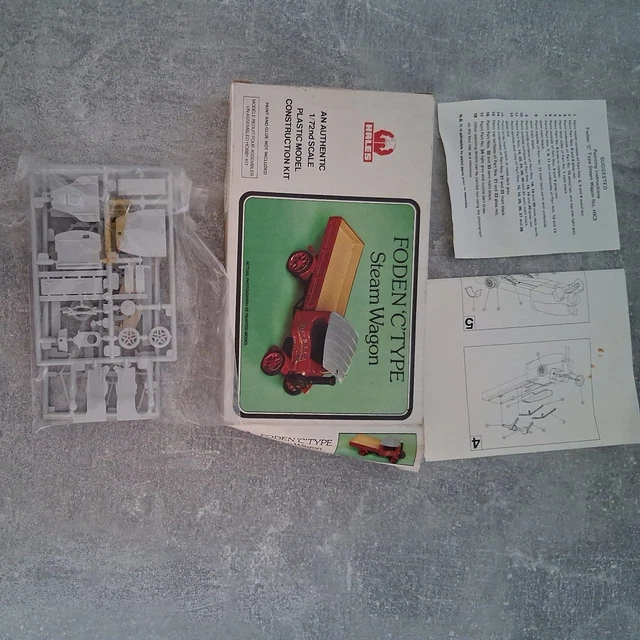 1/72 HALES FODEN 'C' TYPE STEAM WAGON MODEL KIT see des. £5.92 ...