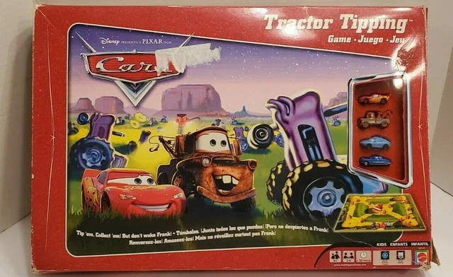 DISNEY PIXAR CARS Tractor Tipping Game - Frank Tractors McQueen ...