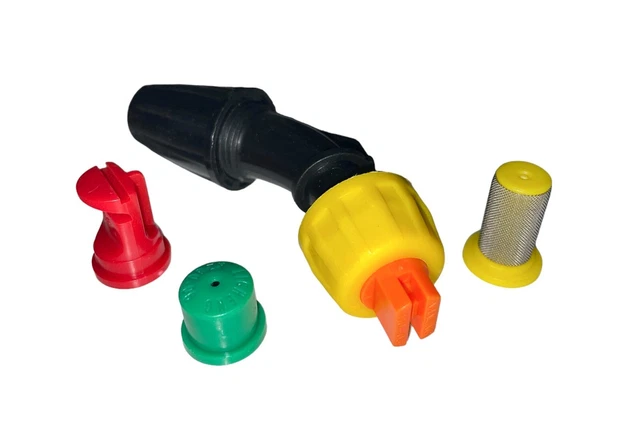 SPRAY HAND LANCE Nozzle Fitting For Knapsack. Deflector, Fan, Hollow ...