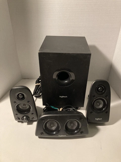 LOGITECH Z506 SURROUND Sound Home Theater Speaker System - Black £39.26 ...