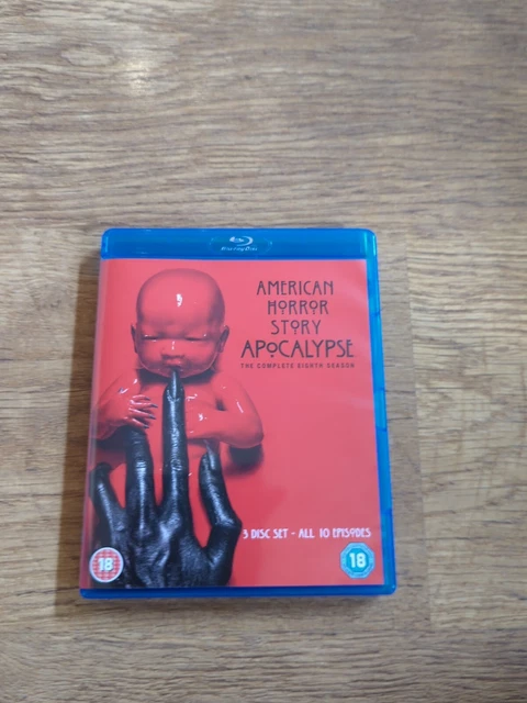 AMERICAN HORROR STORY: Apocalypse 3 Disc Blu-ray Complete Season 8 ...