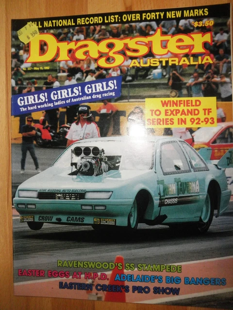 Dragster Australia Issue 337 Girls Girls Girls Ladies Of Drag Racing 229 Picclick Au 