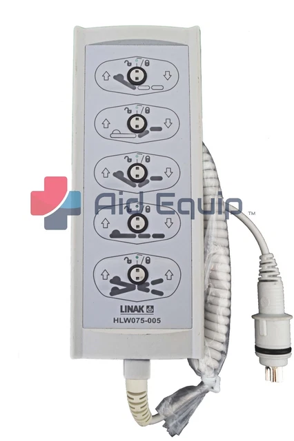 ADJUSTABLE ELECTRIC HOSPITAL bed hand control (Linak HLW075-005) £105. ...