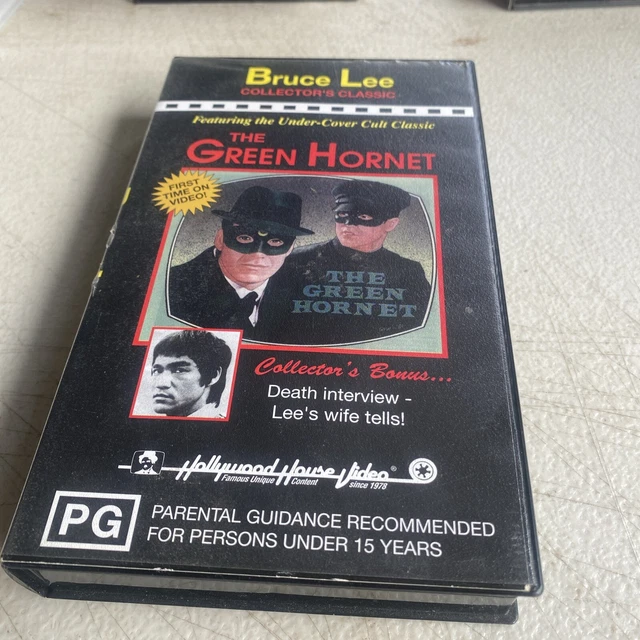 BRUCE LEE THE Green Hornet - On VHS Cleaned And Tested- Very Rare £19. ...