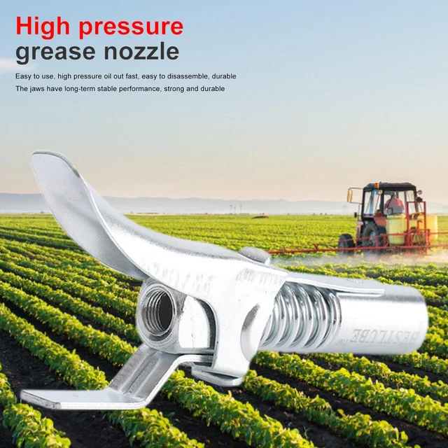 GREASE GUN COUPLER Cap Quick Release with Self Locking for Greasing AU ...