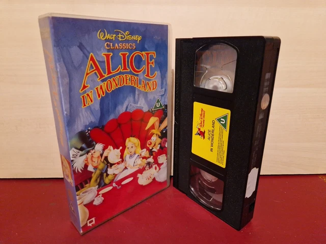 ALICE IN WONDERLAND - Walt Disney - PAL VHS Video Tape (T329) £1.99 - PicClick UK