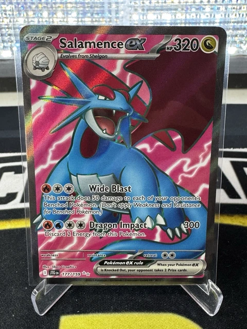POKÉMON TCG SALAMENCE ex Journey Together Pokemon Card 177/159 $50.00 ...