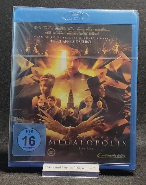 MEGALOPOLIS (2024) (ADAM Driver, Shia LaBeouf, Nathalie Emmanuel) BLU RAY - NEU EUR 16,49 ...
