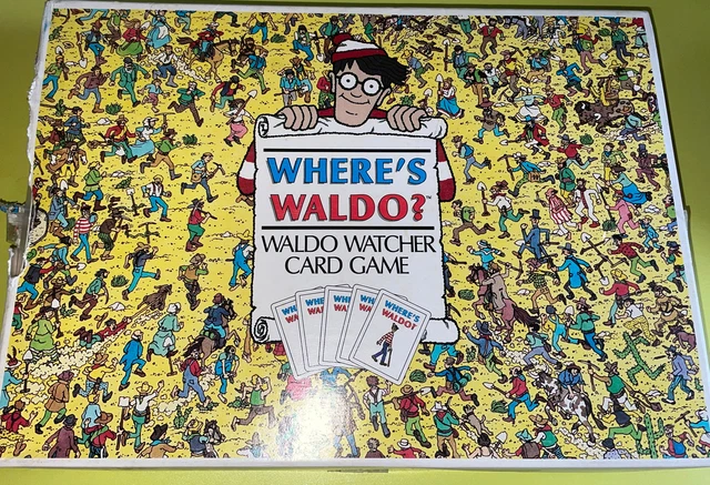 1991 VINTAGE WHERE’S Waldo? Waldo Watcher Card Game - Complete £12.95 ...