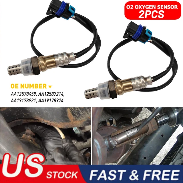 UPSTREAM & DOWNSTREAM O2 02 Oxygen Sensor for GMC Savana Chevy Express ...