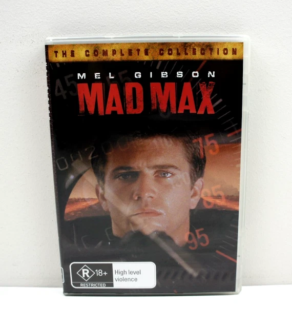 MAD MAX THE Complete Collection Trilogy DVD Mel Gibson Complete With ...