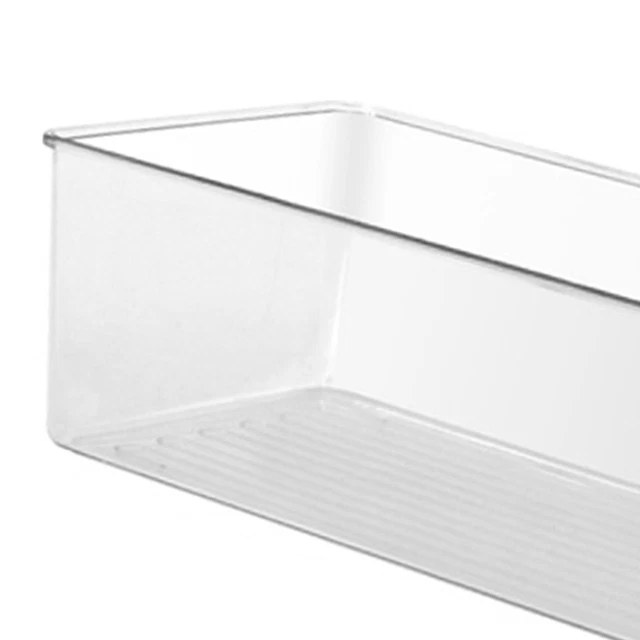 PANIER DE RANGEMENT En Plastique Transparent Bac De Rangement Pour EUR ...