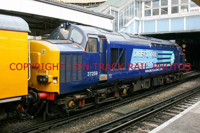 UK RAILWAY PHOTOGRAPH Of Class 37 37259. Rm37-899 £1.70 - PicClick UK
