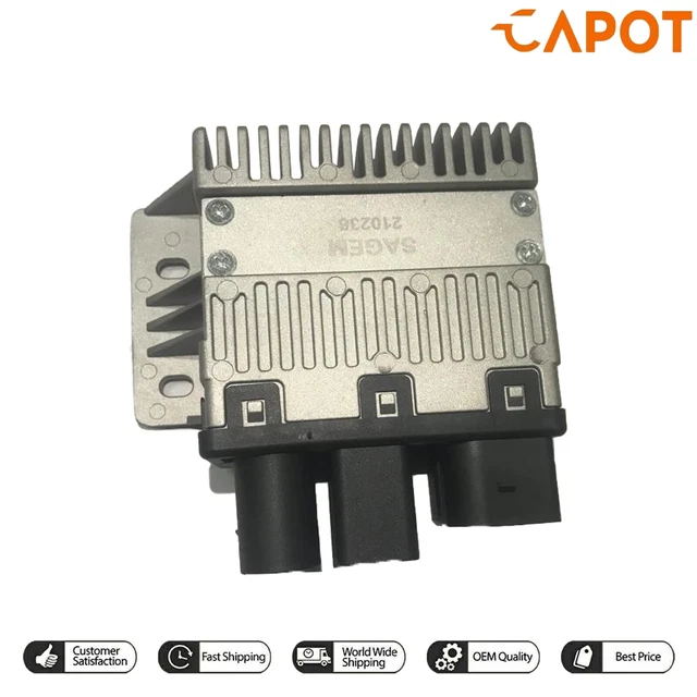 FOR VW TRANSPORTER T5 Radiator Fan Control Unit 2003 - 2010 7H0919506D ...