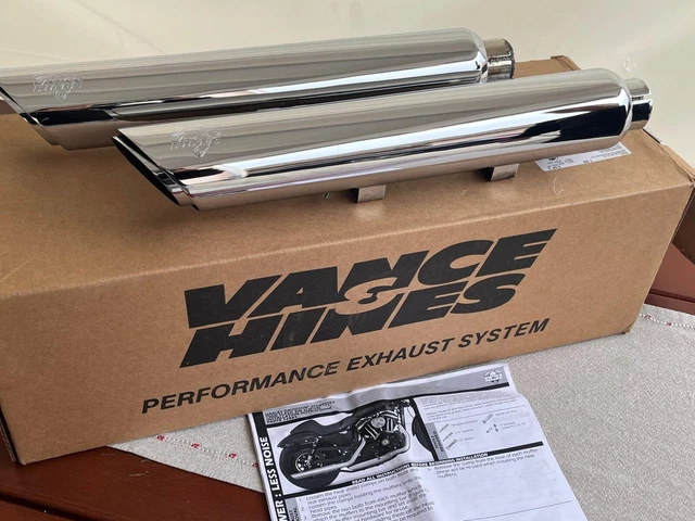 VANCE AND HINES Endschalldämpfer Sportster Twin Slash Slip-Ons EUR 400,00 - PicClick DE