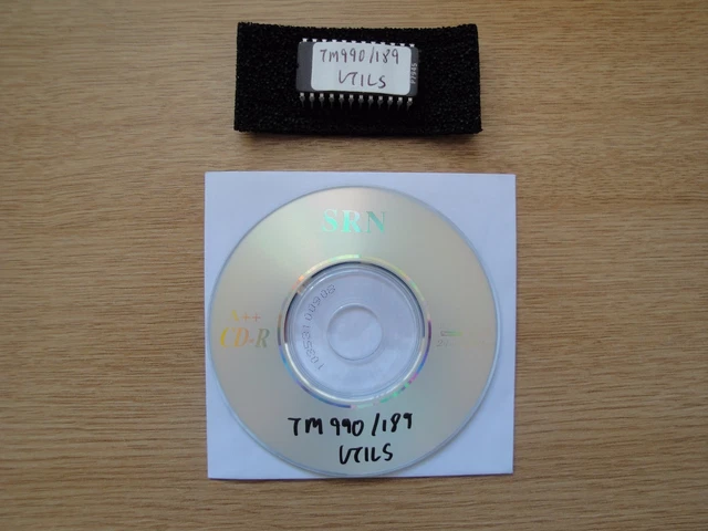 TEXAS INSTRUMENTS TM 990/189 TM 990/U89 utility ROM and RAM loader ...