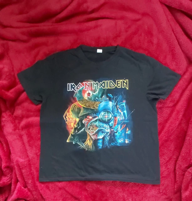 IRON MAIDEN OFFICIAL Future Past Tour 2023 Merchandise T Shirt Size Xxl ...