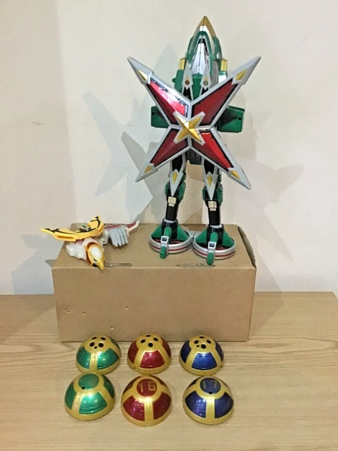 POWER RANGERS NINJA Storm Cyclone Star Dx Megazord, les 3 boules de ...