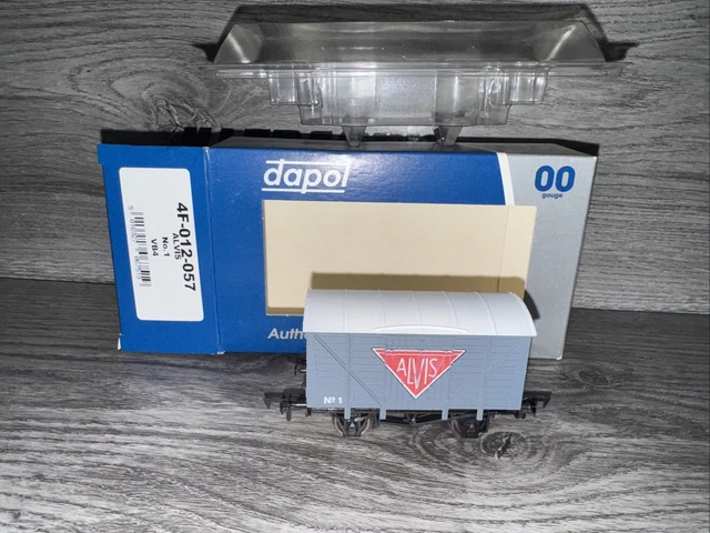 DAPOL VENTILATED VAN Alvis No.1 OO Gauge £11.99 - PicClick UK