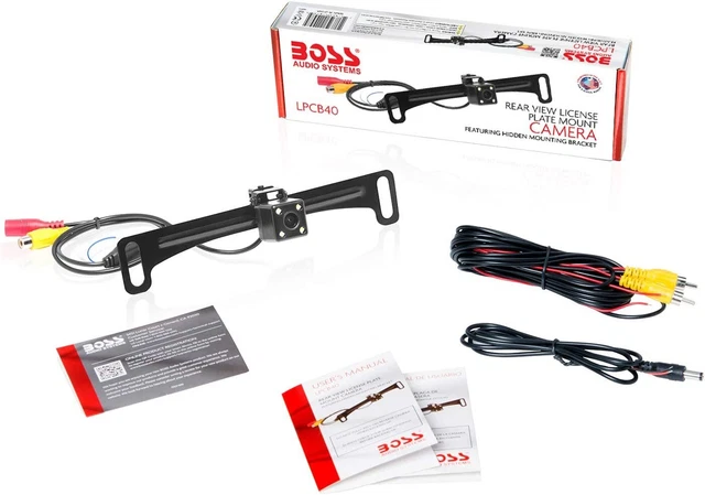 BOSS LPCB40 CAR Top Bar CMOS Wide Angle Backup Camera +Night Vision $31 ...