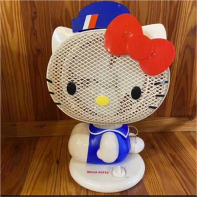 RARE!! CHARMY HELLO Kitty Personal Fan Sanrio Rare Japan Personal Fan ...