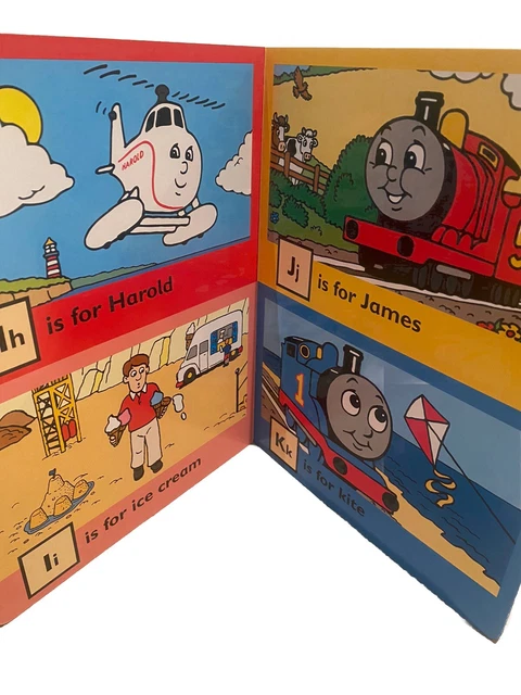 THOMAS’ ABC BOOK - Learn The Alphabet With Thomas The Tank Engine ...