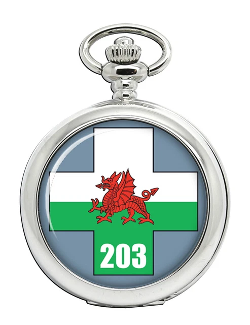 203 FIELD HOSPITAL, British Army Pocket Watch EUR 54,14 - PicClick FR