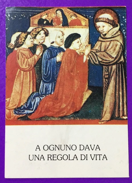 SANTINO HOLY CARD, Ordine Francescano Secolare Italiano -Rif. 8337 EUR ...