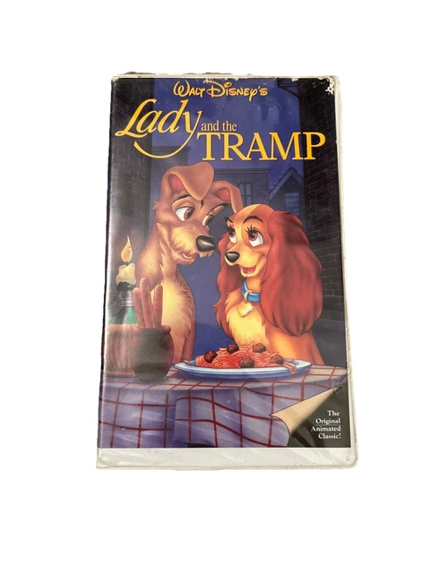 WALT DISNEYS LADY & The Tramp VHS Clamshell Walt Disney Classic Black Diamond £0.37 - PicClick UK