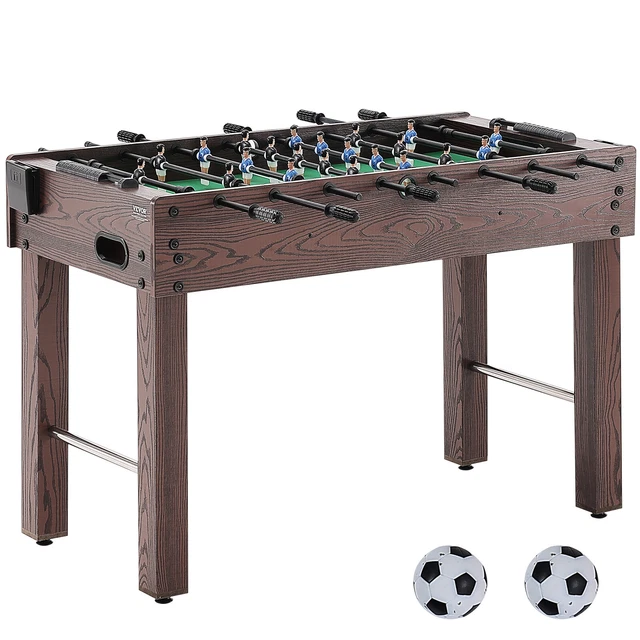 VEVOR TABLE DE Baby-foot Jeu Football de Table Taille Standard 121cm ...