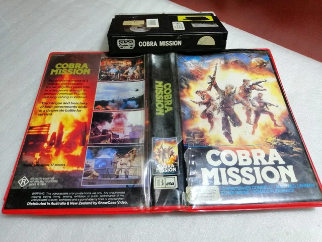 COBRA MISSION (1986) - Oz/Nz ShowCase Video Betamax 1st Release - EPIC ...