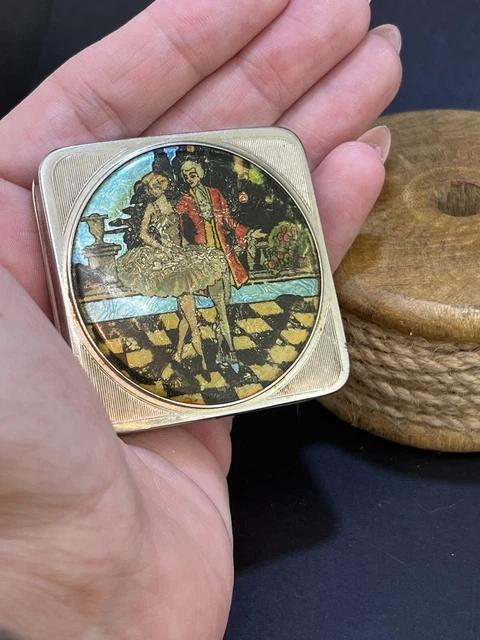 ANTIQUE ART DECO Powder Compact 1930s Stratnoid - Beauty / / Makeup ...