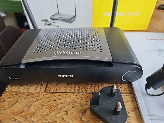 BARCO CLICKSHARE CSE-200 Presentation System - Black (R9861520EU) £75. ...