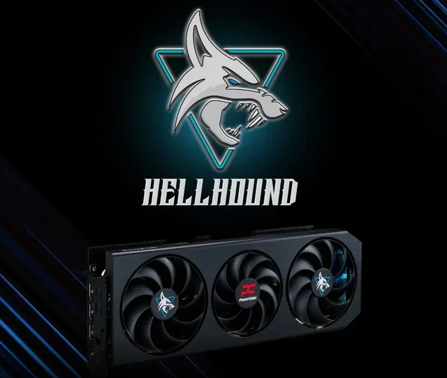 POWERCOLOR HELLHOUND AMD Radeon RX 9060 XT 16GB GDDR6 (Powercolor AMD ...