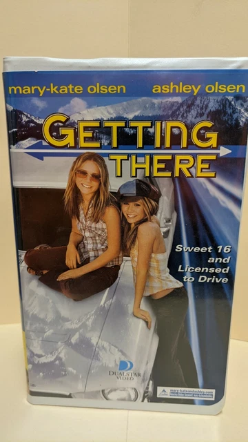 GETTING THERE (VHS, 2002, Clam Shell Packaging) Mary Kate Olsen Ashley ...