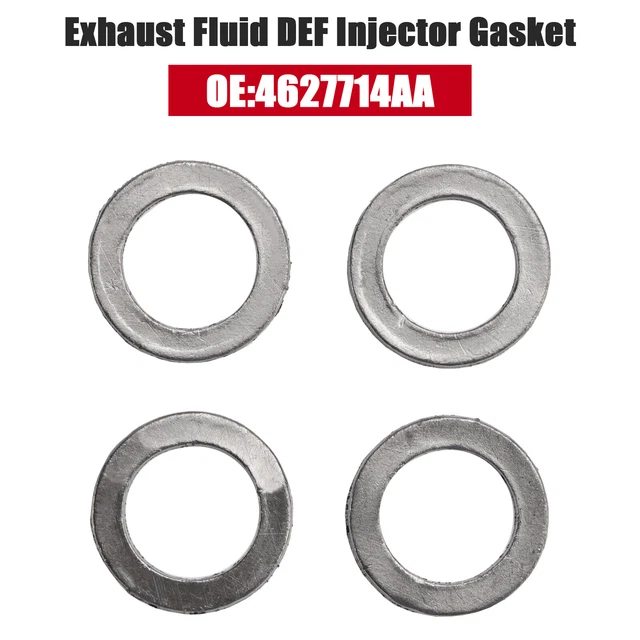4× EXHAUST FLUID DEF Injector Gasket 4627714AA for Dodge Ram 6.7L ...