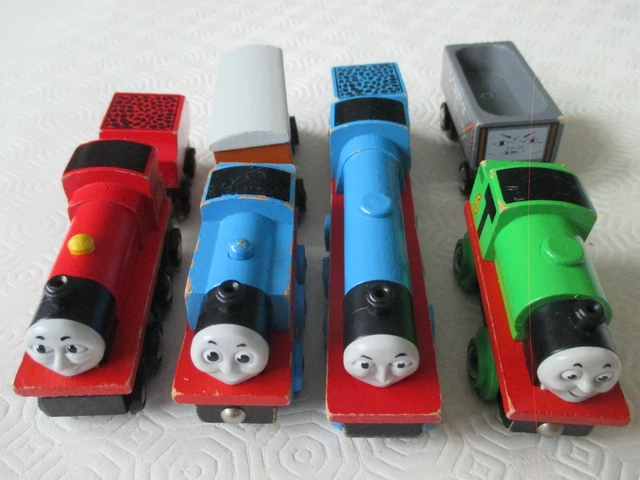 THOMAS THE TANK ENGINE & FRIENDS BRIO WOODEN HENRY JAMES PERCY CLARABEL ...