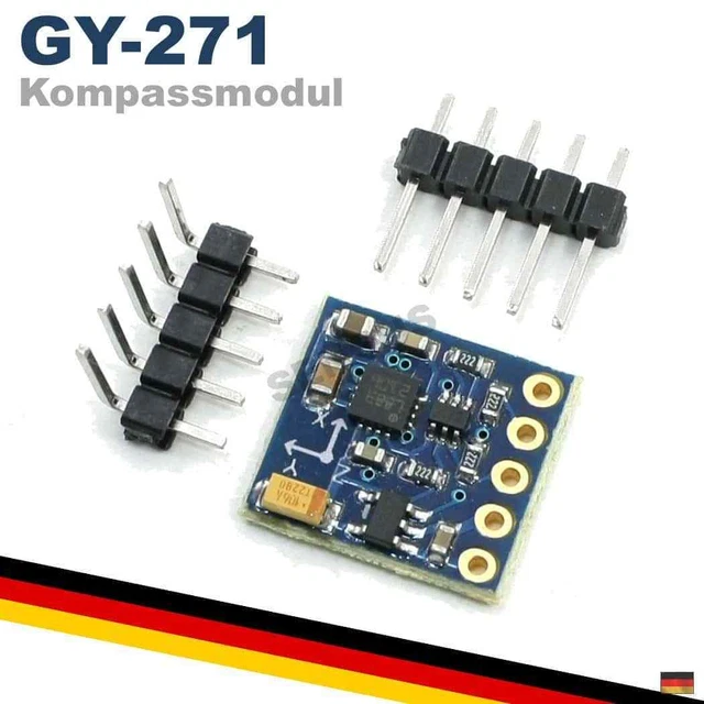 GY-271 QMC5883 COMPASS Module 3-Axis Magnetometer Sensor Arduino ...