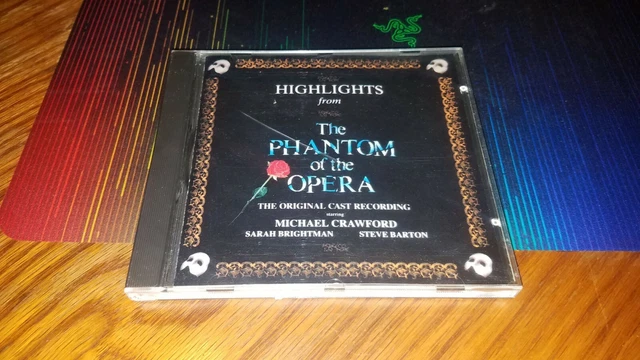 HIGHLIGHTS FROM THE Phantom Of The Opera [Original Cast] (CD, 1987 ...