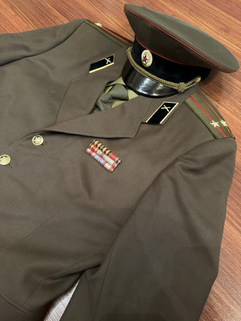 SOVIET MILITARY UNIFORM Lieutenant Colonel MISSILE FORCES ARMY of Ussr ...