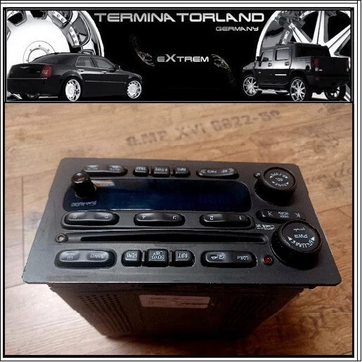 🟢 HUMMER H2 Car Radio CD Player Genuine £284.18 - PicClick UK