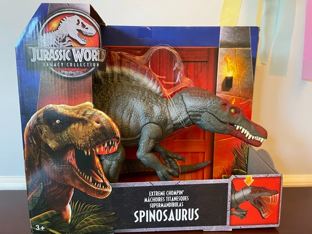 JURASSIC WORLD LEGACY Collection Spinosaurus Extreme Chompin Park USA ...