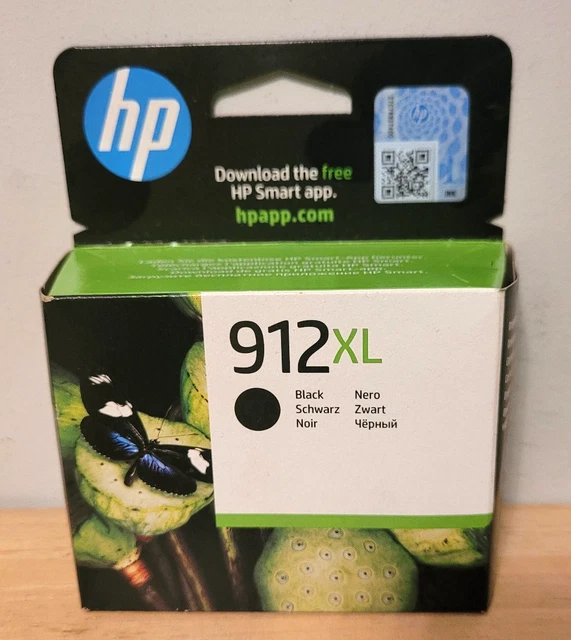 HP 912XL BLACK Original Ink Cartridge For HP Officejet Pro 8022 8023 ...
