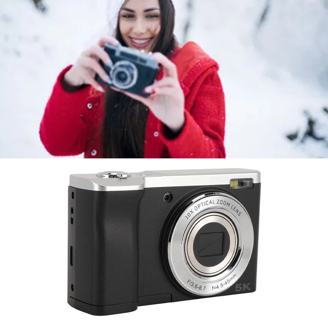 5K DIGITAL CAMERA Flash Digital Selfie Camera For Photography £113.94 ...
